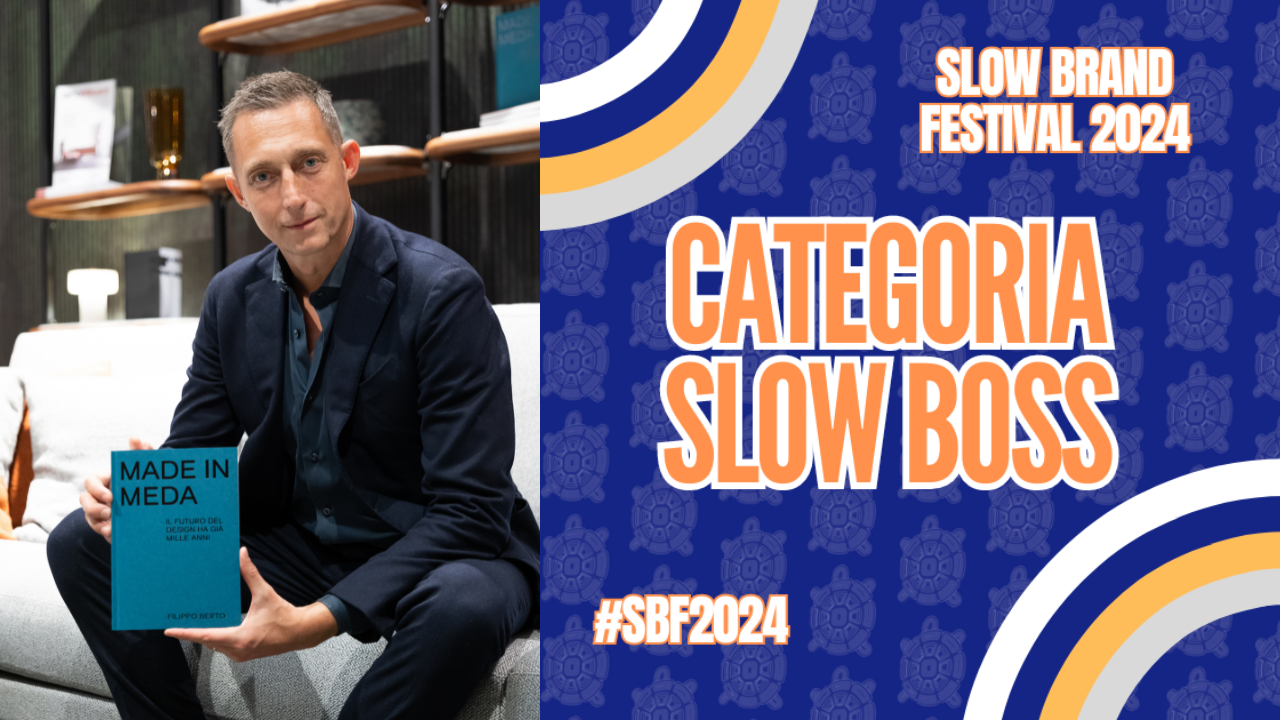 Slow Boss 2024: il nostro CEO candidato per i valori BertO
